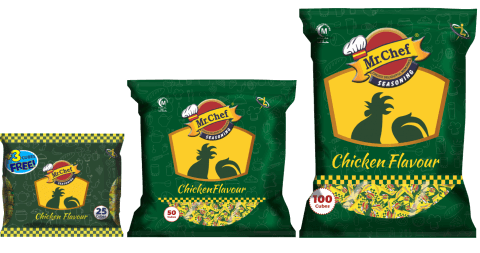 Seasoning Cube Chicken Flavour - Mr. Chef